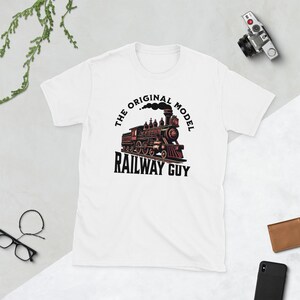 Train T-shirt, the Original Model Railway Guy, Model Railway Enthusiast ...