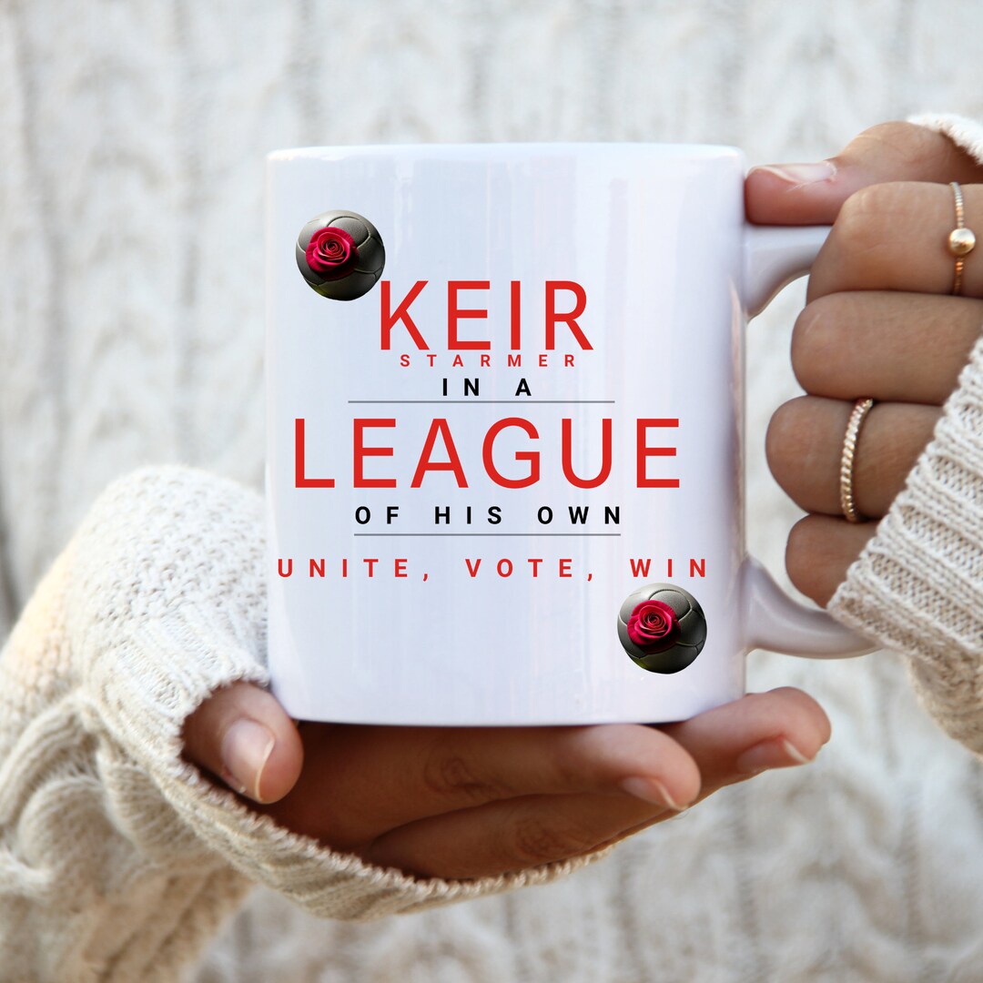 Keir Starmer Football Mug, in a League of His Own, Unique Labour Party ...