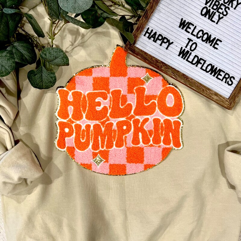 Hello Pumpkin Sweatshirt - Etsy