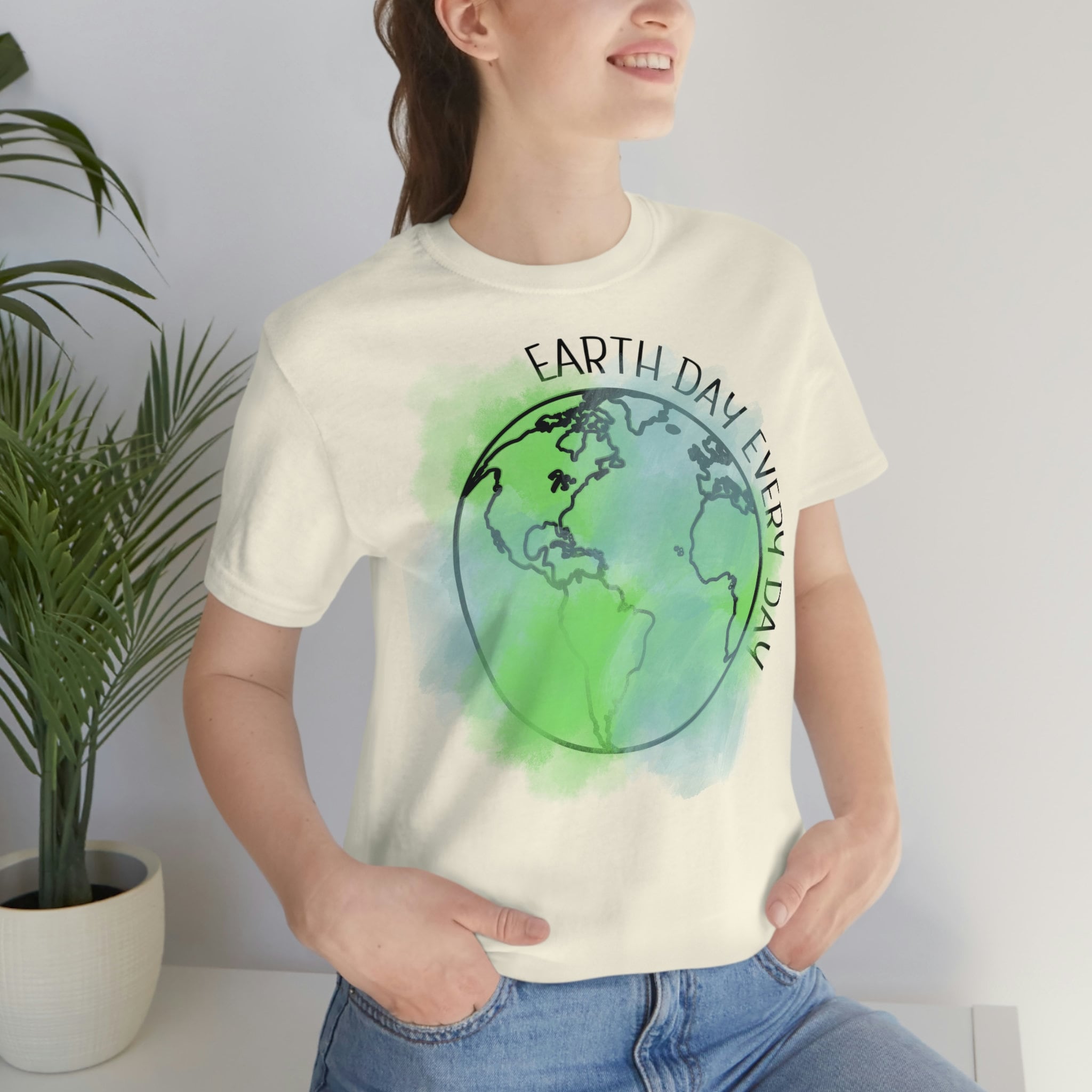 Every Day Earth Day Shirt, Unisex Awareness Tee, Environmental T-shirt ...