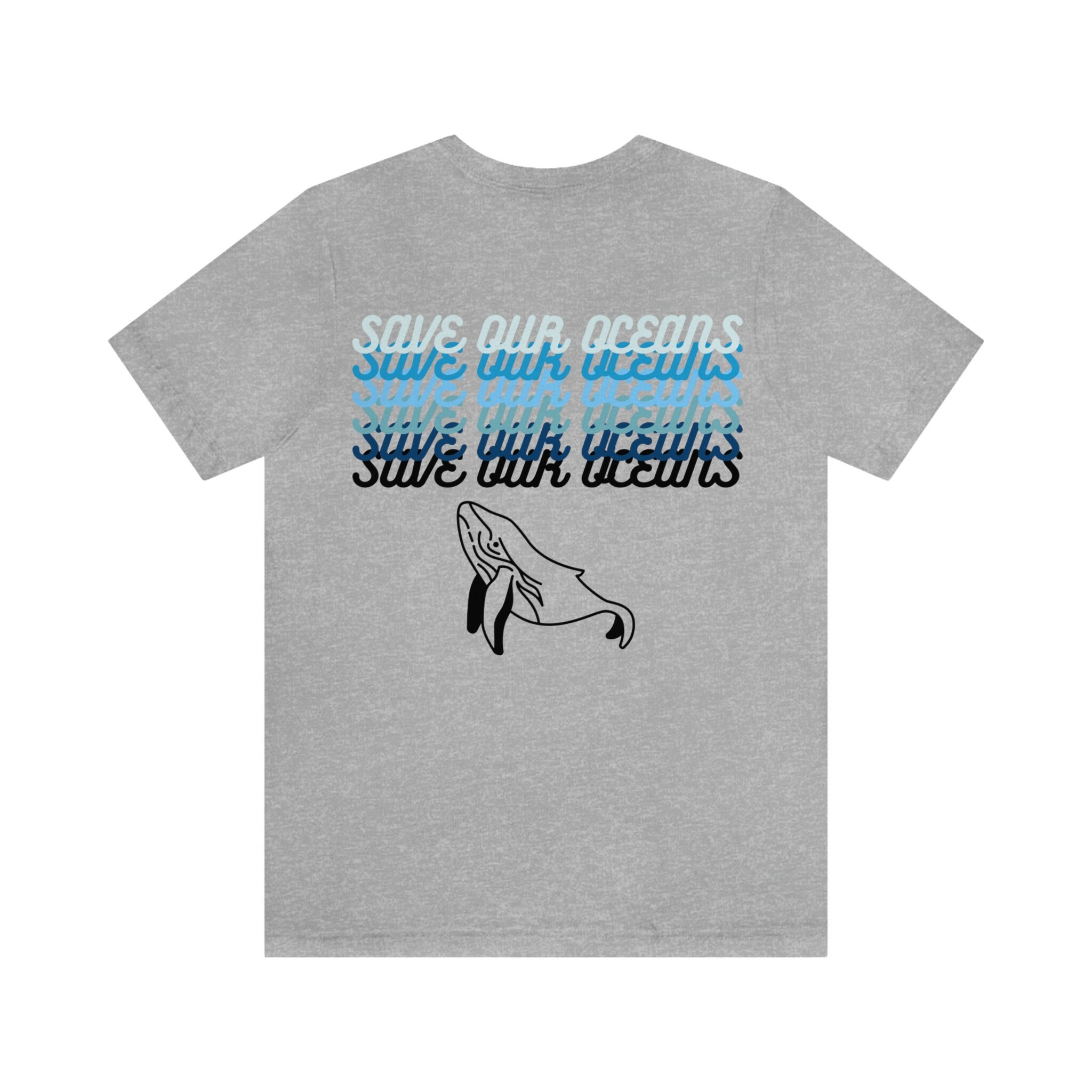 Save Our Oceans Shirt, Unisex Awareness Tee, Environmental T-shirt ...