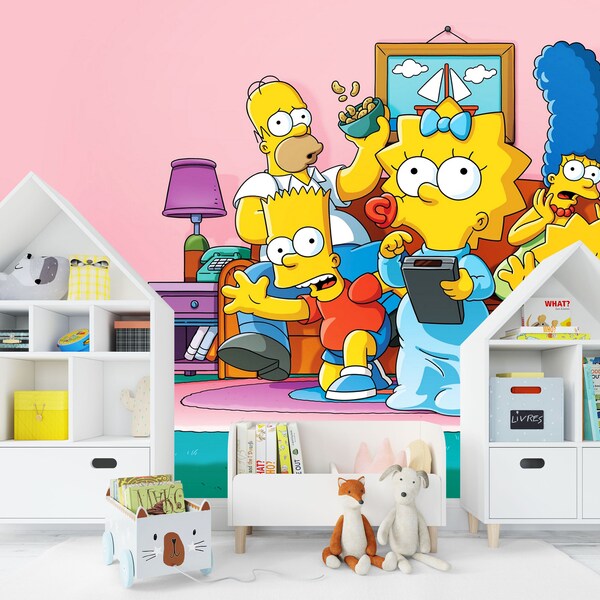 Simpsons Wallpaper - Etsy
