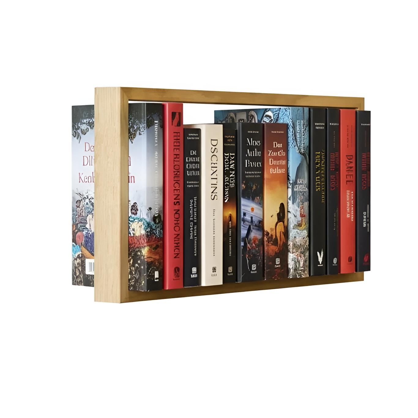 Modern Floating Bookshelf: 3-tier Wall-mounted Book Organizer - Etsy
