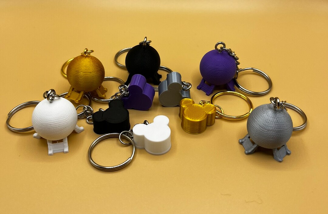 Disney Keychain Set of 2 - Etsy