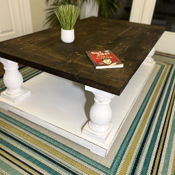 Balustrade Table - Etsy