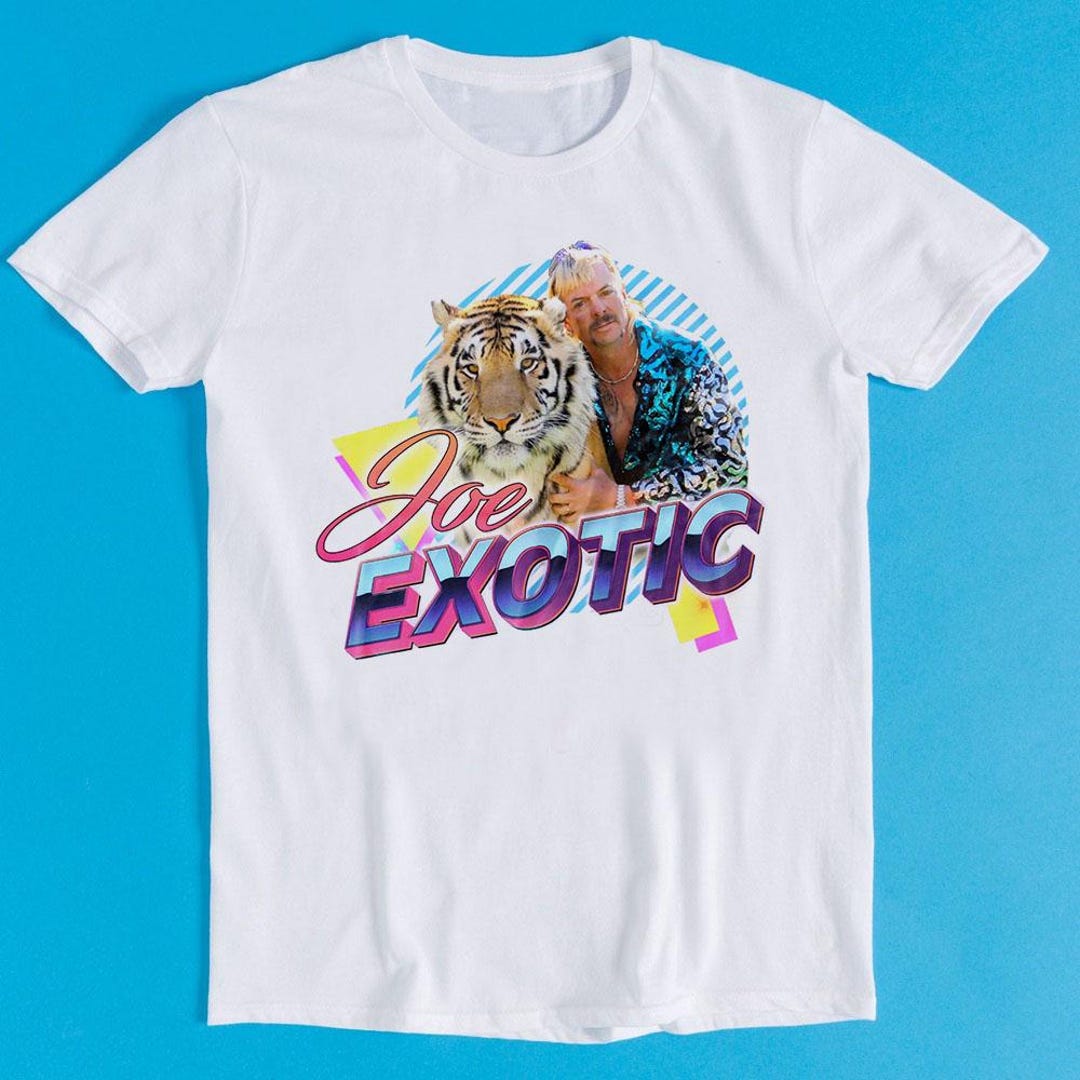 Joe Exotic Free Tiger King Funny Meme Carole Baskin Cool Gift Tee T ...