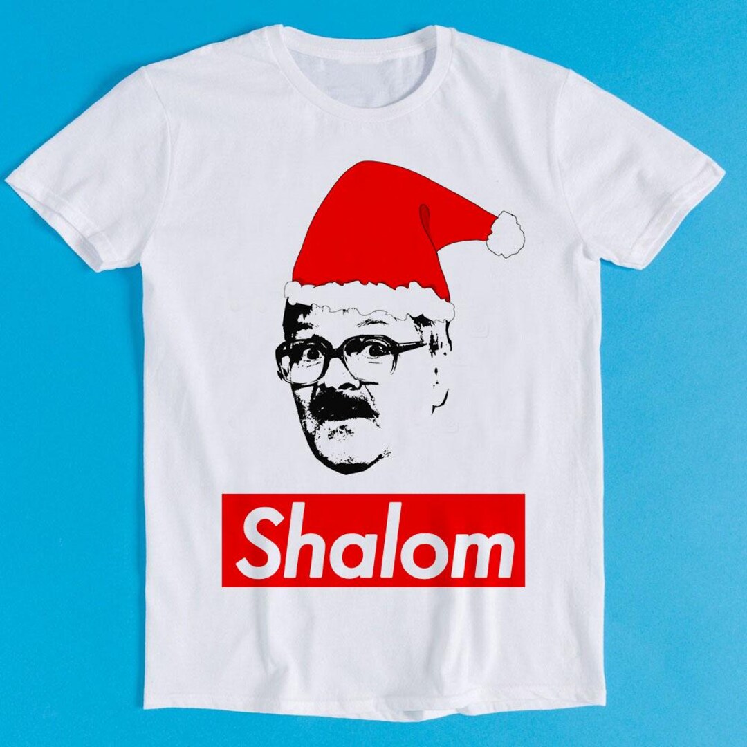 Christmas Shalom Friday Night Dinner Jackie Xmas Cool Gift Tee T Shirt ...