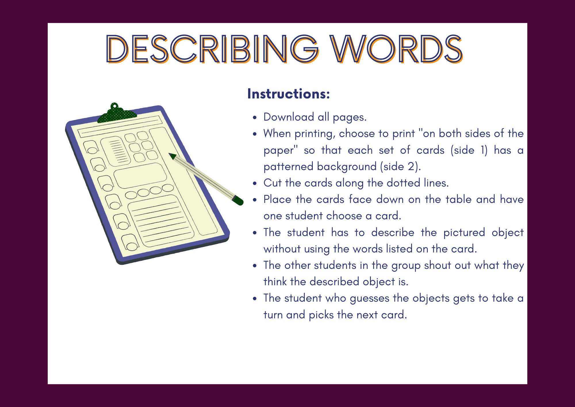 Printable Word Games for All Ages, Printable Activity for All Ages ...