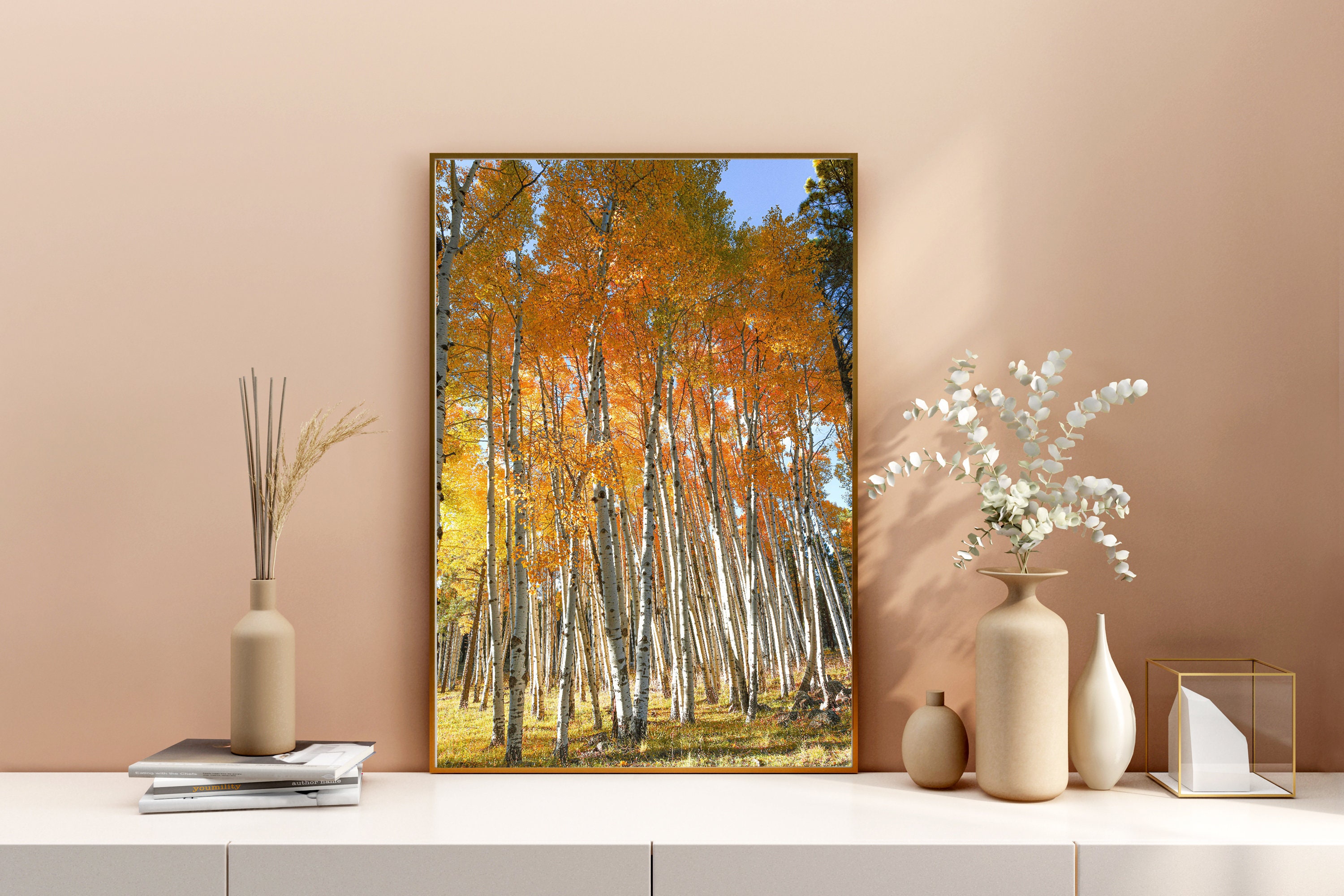 Digital Download - Aspen Trees in Fall on the San Francisco Peaks ...
