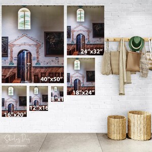Old Mission Santa Ines Photo: Rustic Church Wall Art, Religious ...