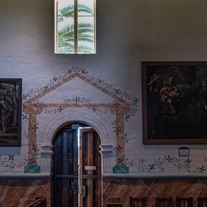 Rustic Church Wall Art, Old Mission Photo, Spiritual Artwork, Nostalgic ...