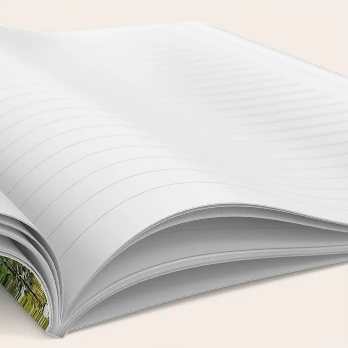 6x8 Notebook, Forest Landscape Photo, Softcover Notebook, Lined Journal ...