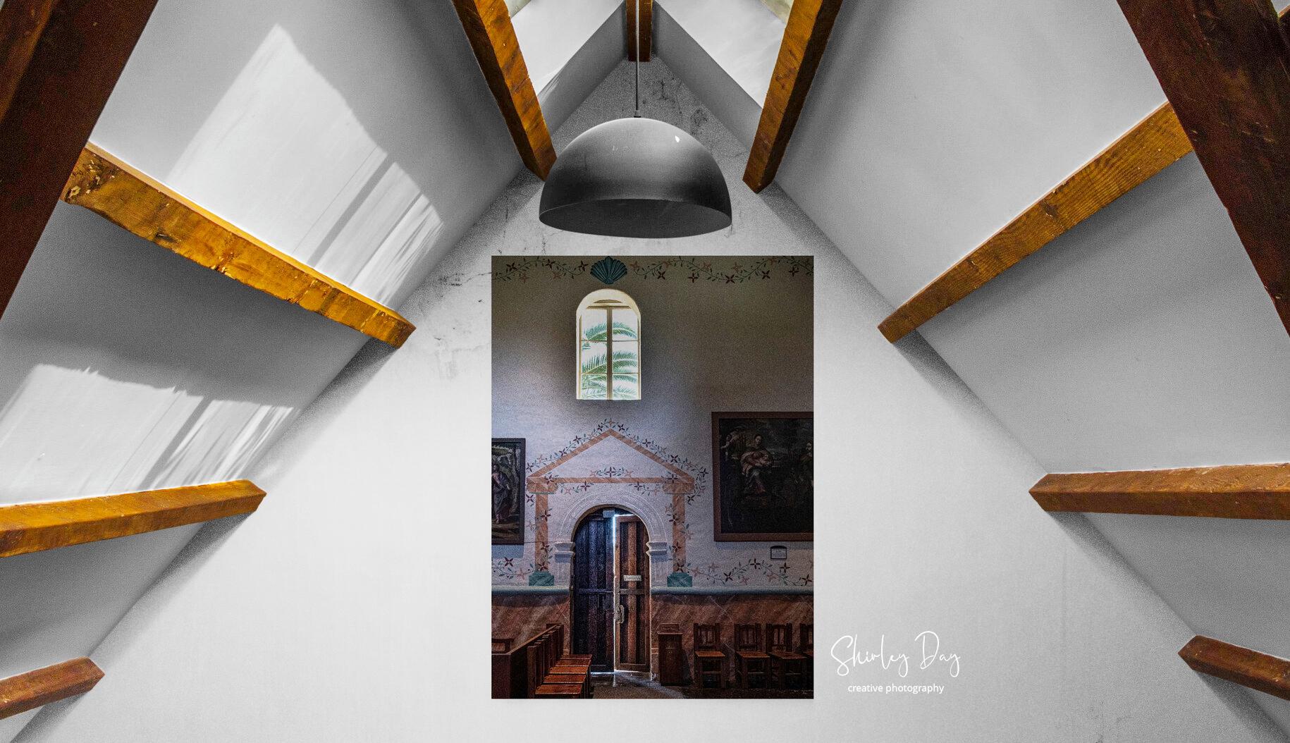 Old Mission Santa Ines Photo: Rustic Church Wall Art, Religious ...