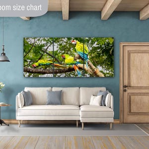 Green Macaw Photography Print, Costa Rica Parrots - Etsy