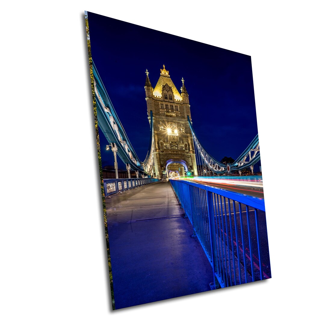 Tower Bridge London Night View Fine Art Photograph From South Bank ...