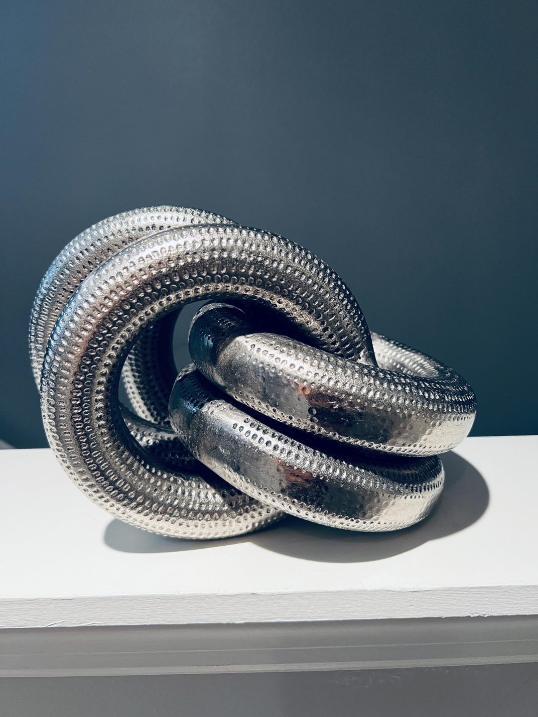 Industrial Metal Knot Sculpture – Inspired by Lachlan Ross' Eternity ...