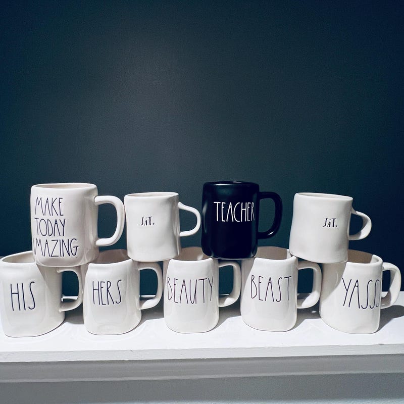 Rae Dunn Mugs - Etsy