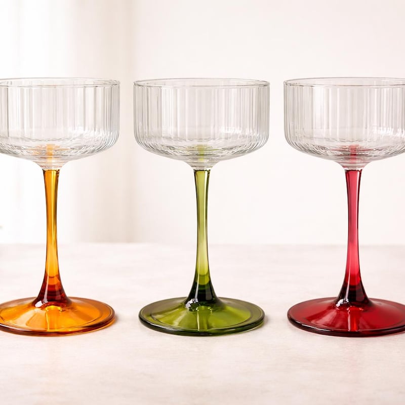 Coupe Glasses Vintage - Etsy