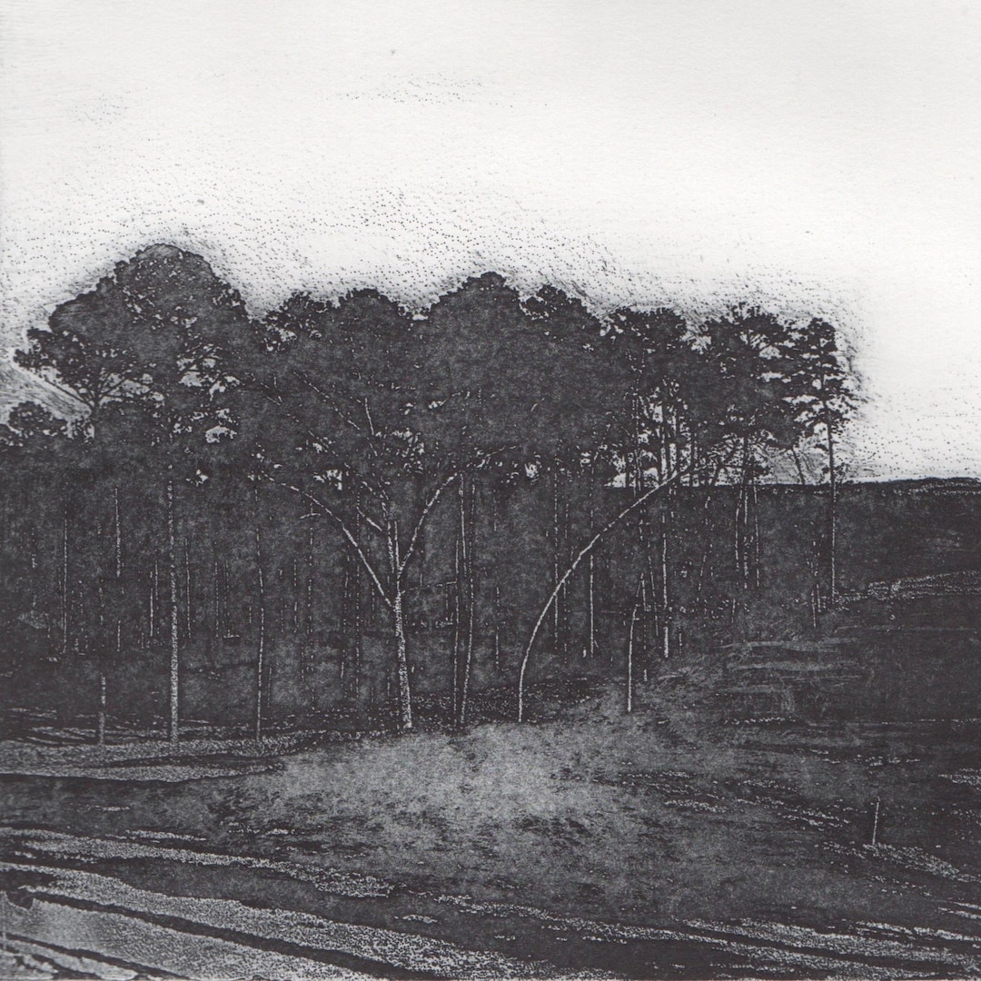 Original Printmaking Etching Landscape - Etsy