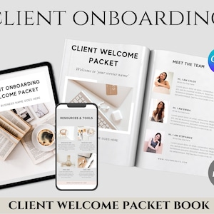 Client Welcome Packet Template |new Client Service Guide | Virtual Assistant Welcome Packet ...