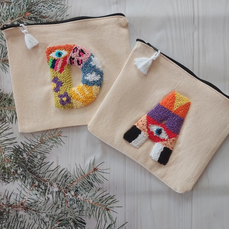 Punch Needle Clutch - Etsy