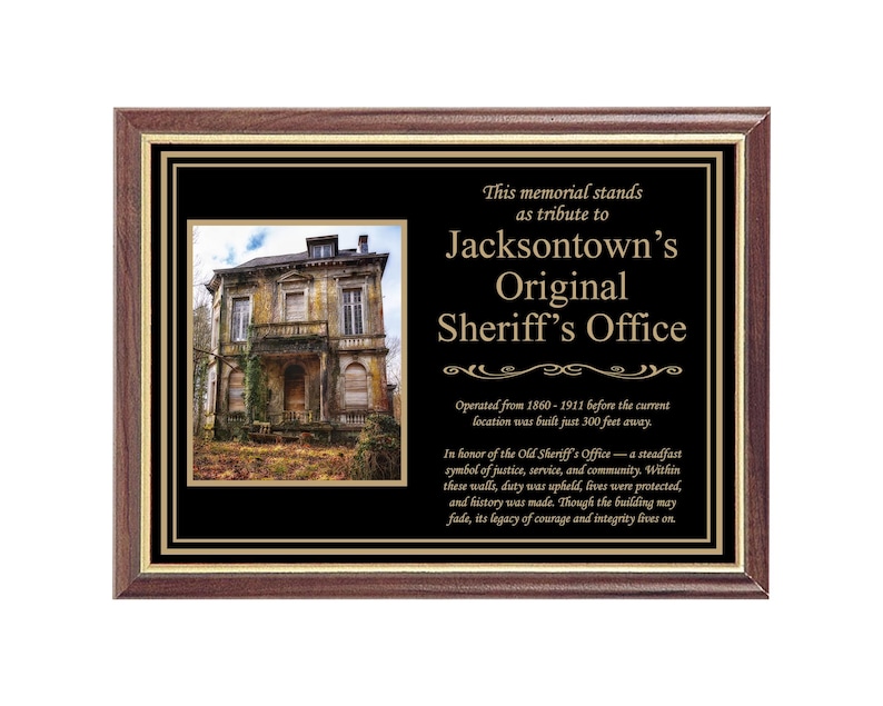 Personalized Photo Memorial Plaque: Laser Engraved Recognition Plaque ...