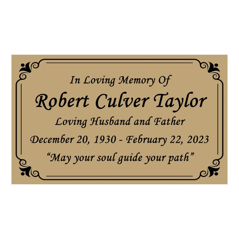 Memorial Tree Tag - Etsy