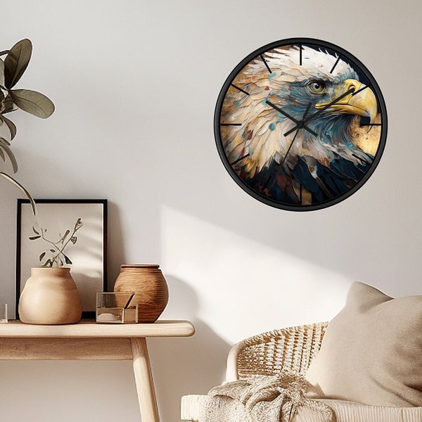 American Eagle Clock - Etsy