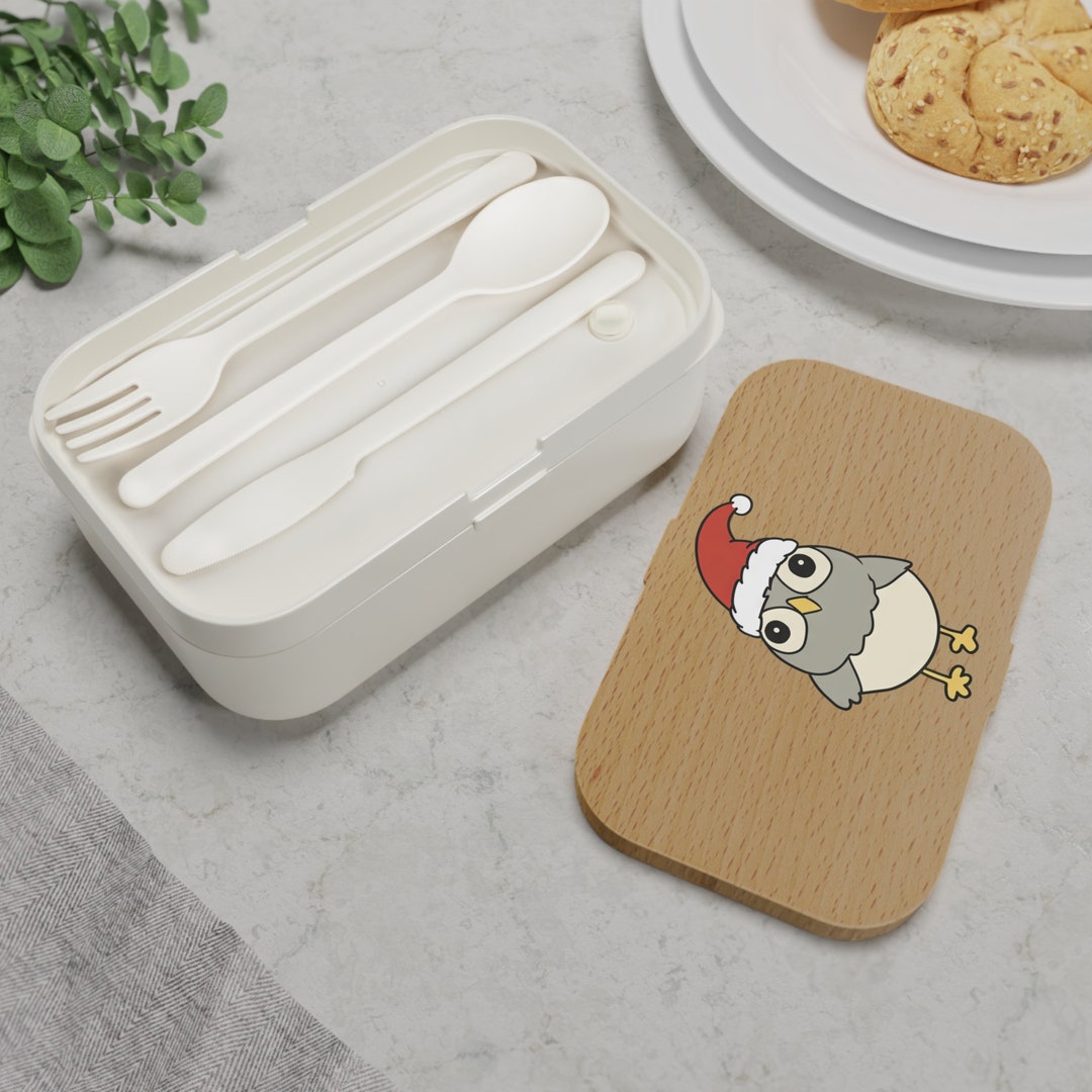 Christmas Bird Bento Box Cute Bird Lunch Box Bento Box for - Etsy