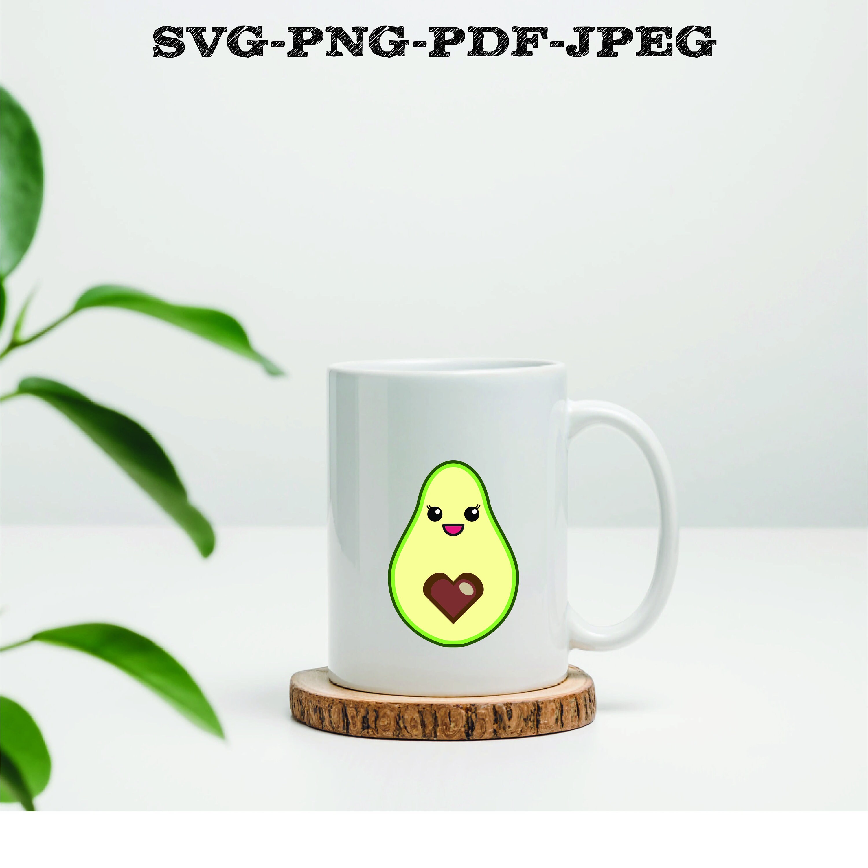 Avocado Svg, Avocado Family Svg, Avocado Printable, Avocado Png ...