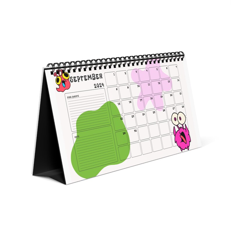 Desk Calendar Madfry - Etsy