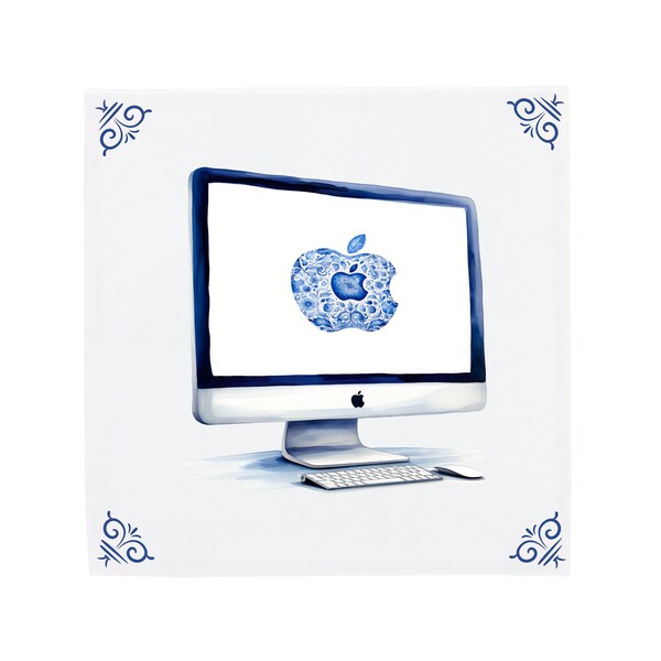 Apple Ceramic Tiles - Etsy