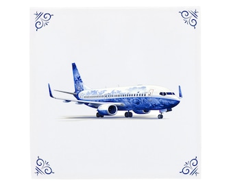 Delft Blue Ceramic Tile: Decorated Tropical Pineapple Modern Dutch ...