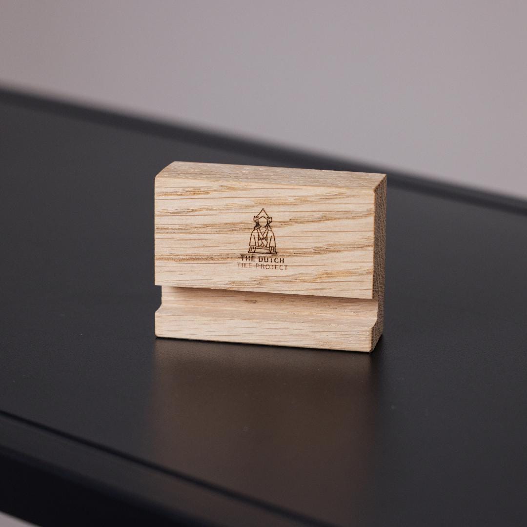 Premium Wooden Stand for Displaying Ceramic Tiles - Stylish & Sturdy ...