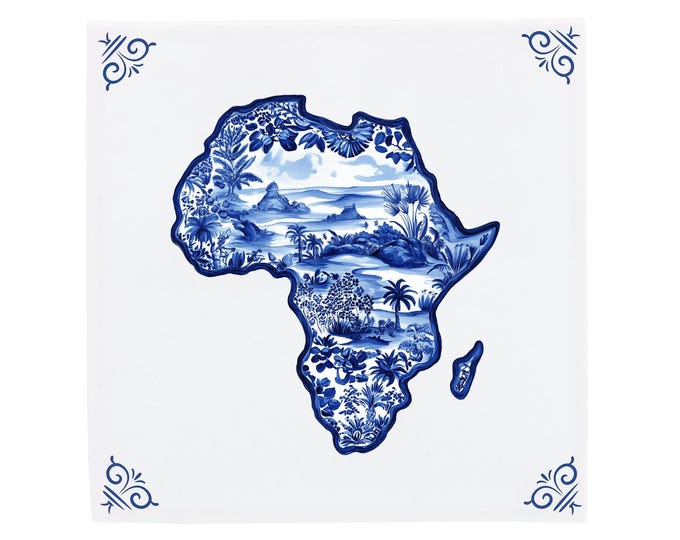 Delft Blue Ceramic Tile: Darth Vader Star Wars | Modern Dutch Design ...