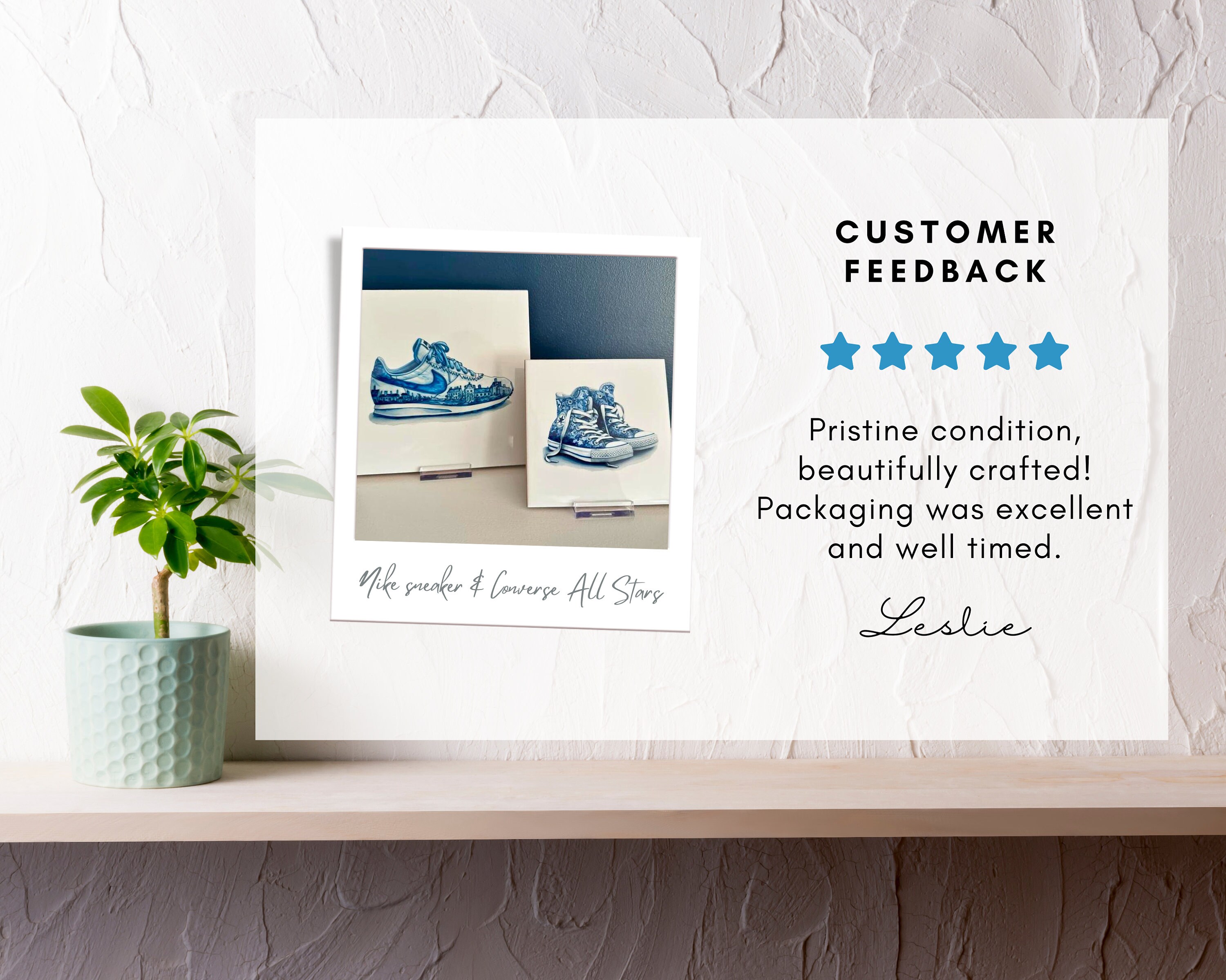 Delft Blue Ceramic Tile: Decorated Cross Modern Dutch - Etsy