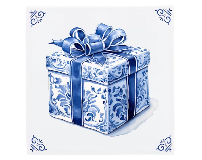 Dutch Delft Blue Ceramic Ornament - Dutch Delftware Plate Design - 16th ...