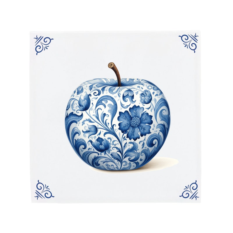 Apple Ceramic Tiles - Etsy