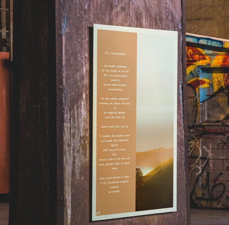 Custom Poem Photo Print Personalized to You - Etsy