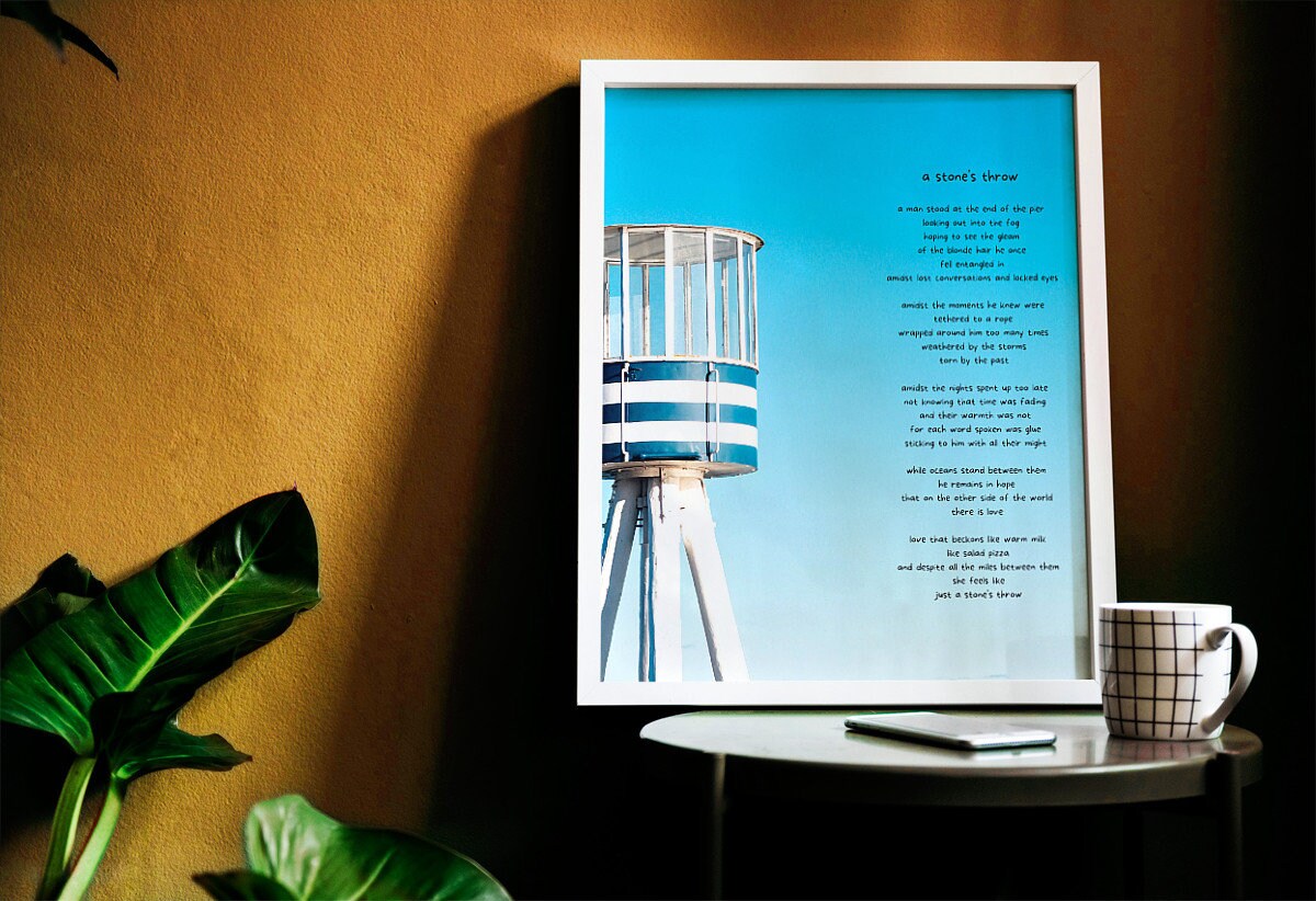 Custom Poem Photo Print Personalized to You - Etsy
