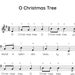 O Christmas Tree Easy Piano Sheet Music, Digital Downloadable Musical ...