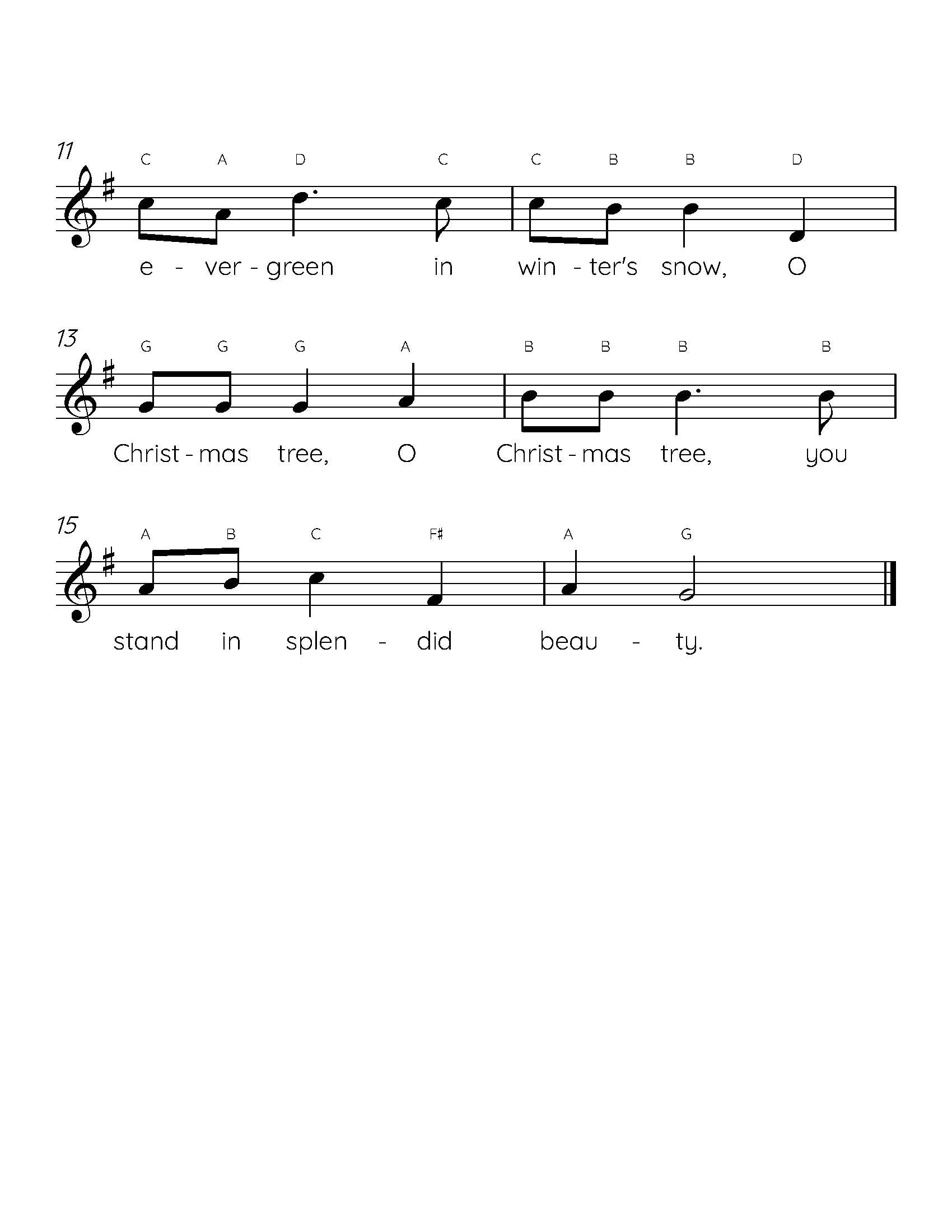 O Christmas Tree Easy Piano Sheet Music (digital Download), Kids ...