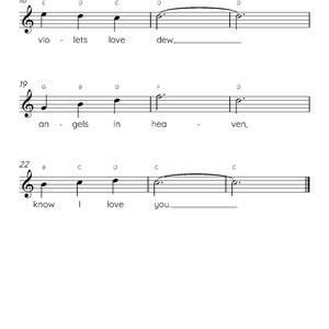 Down in the Valley Easy Piano Sheet Music, Digital Downloadable Musical ...