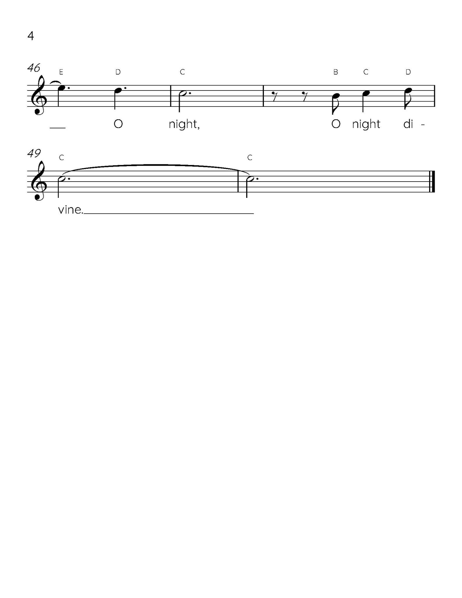 O Holy Night Easy Piano Sheet Music (digital Download), Kids Beginner ...