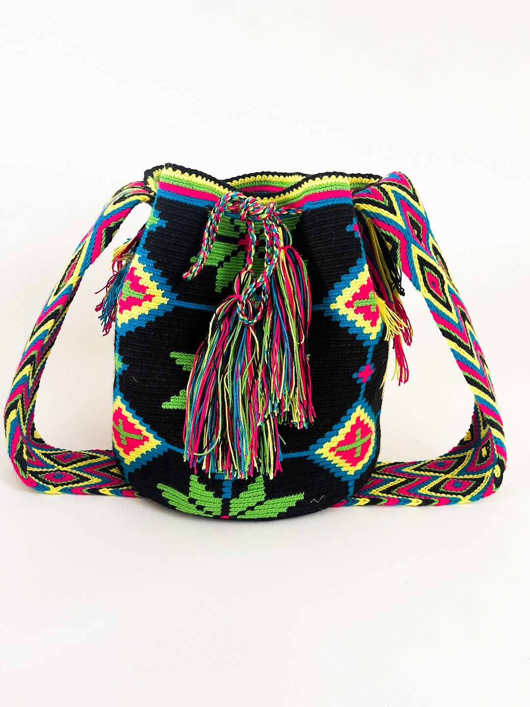 Black Aztec Bag - Etsy