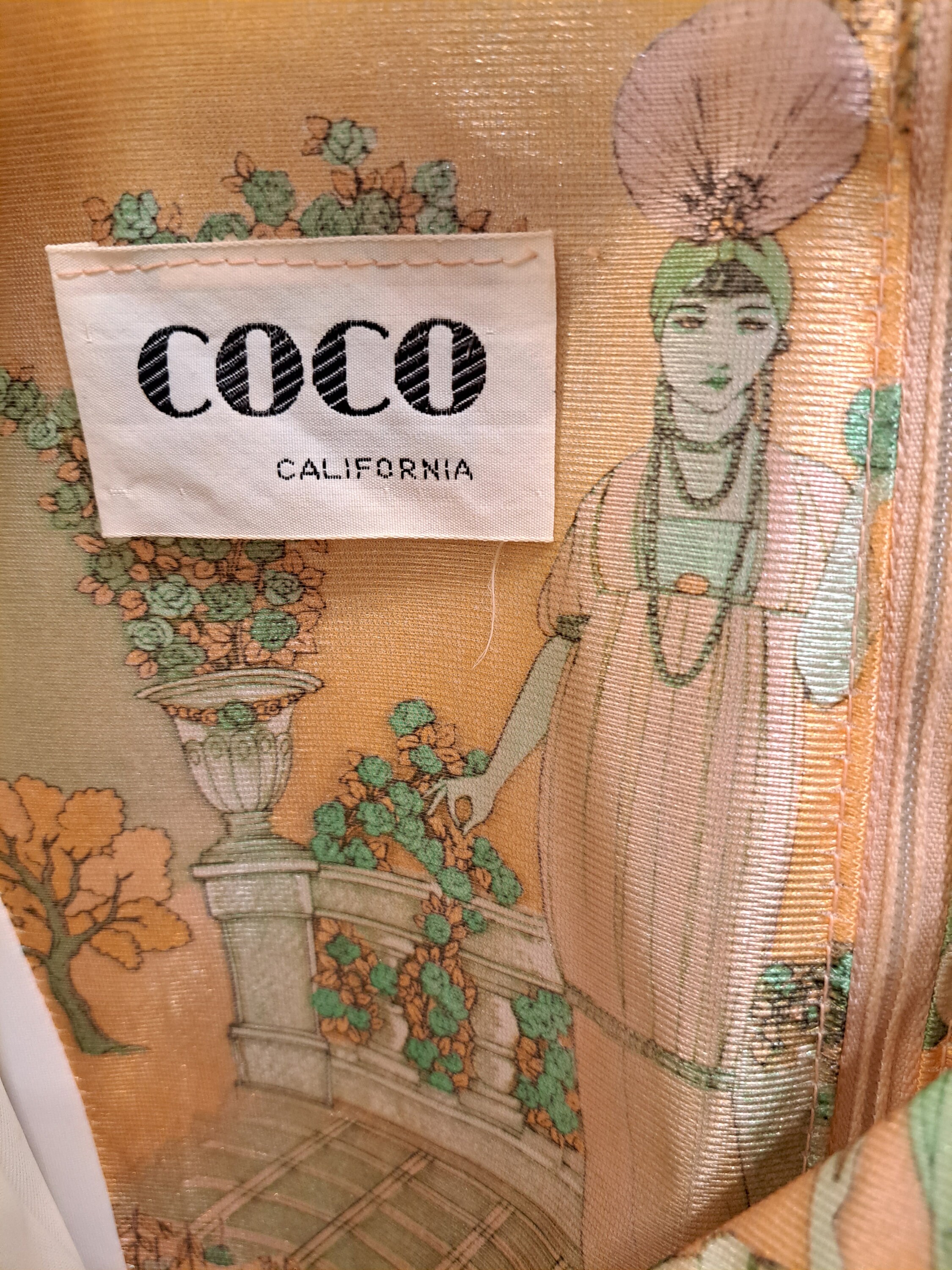 Vintage 1970s Coco California Deco Lady & Locomotive Novelty - Etsy