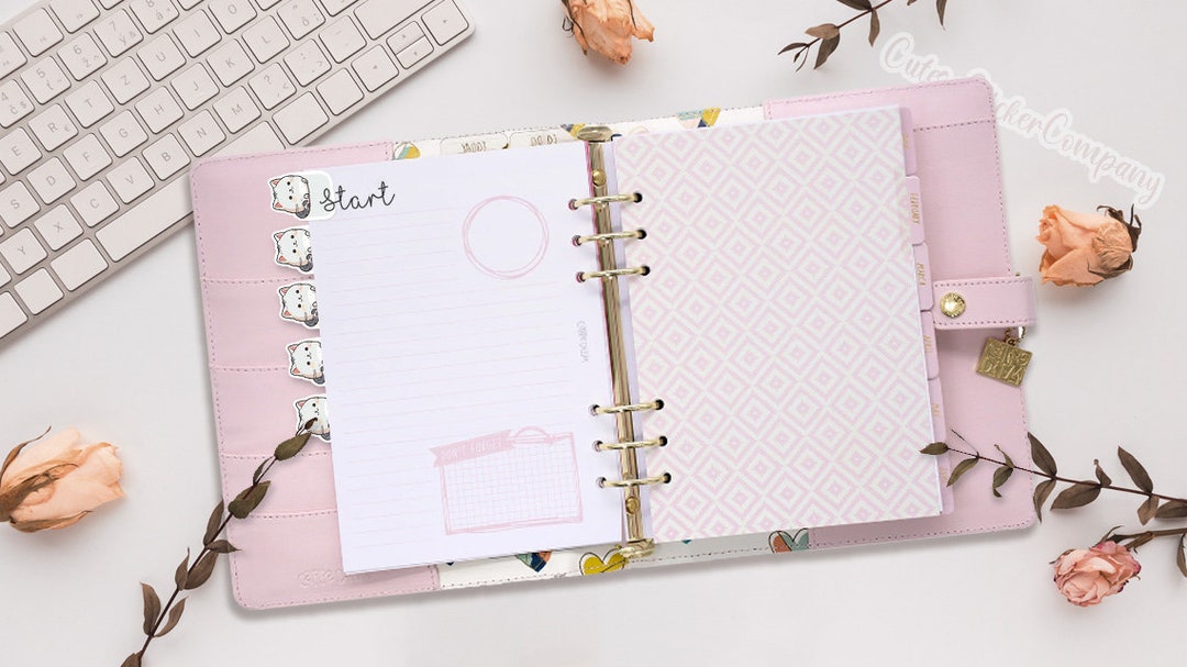 Cute Tabby Tabs - Cute Index Card Divider Stickers, Organisation ...