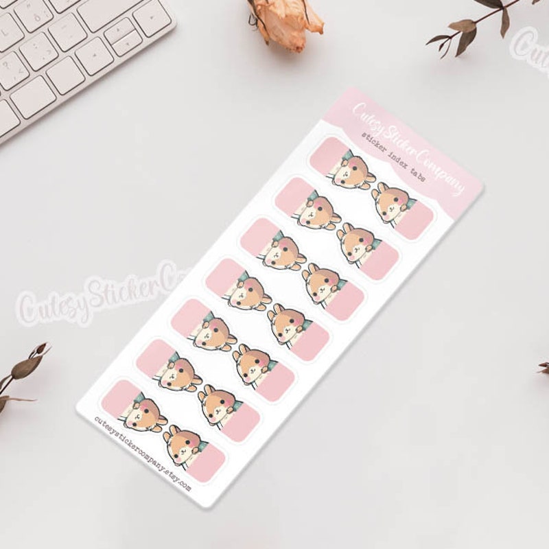 Index Stickers - Etsy