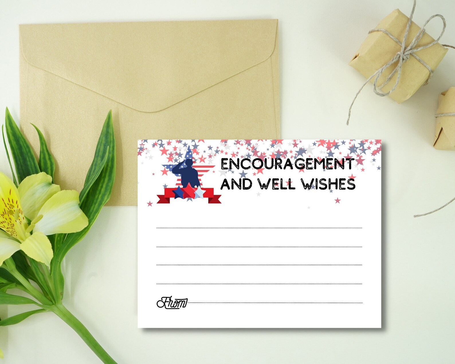 Patriotic Military Farewell Party Decor | Printable Send-off Bundle ...