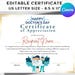 Reading Award Certificate Editable Template, Bookworm Recognition ...